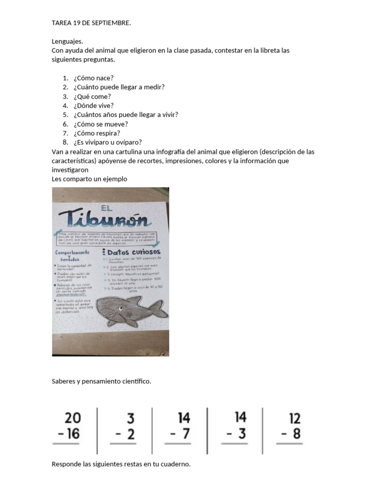 Tarea 19 de Septiembre | PDF