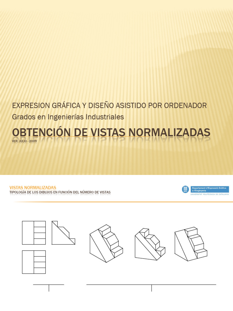 1 Vistas y Obliquidad Simple | PDF | Geometría euclidiana | Geometría