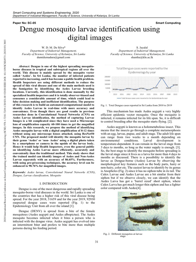 03-2020-Dengue Mosquito Larvae Identification Using Digital Images-2020 ...