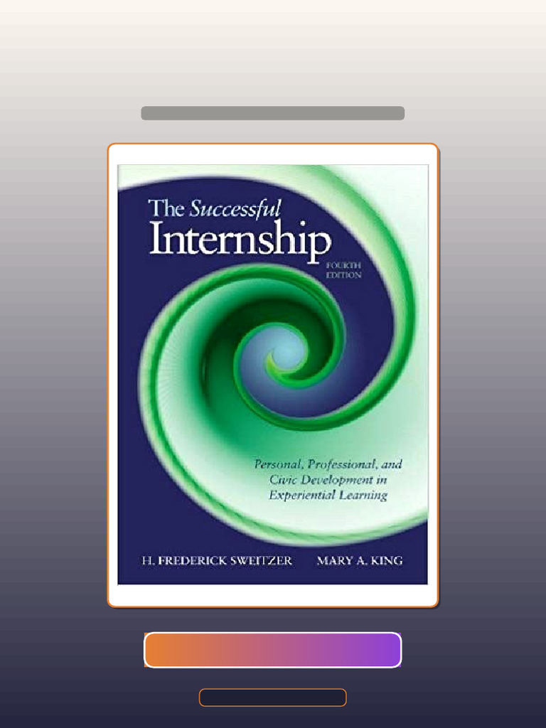Answers for the Successful Internship 4th Edition | PDF