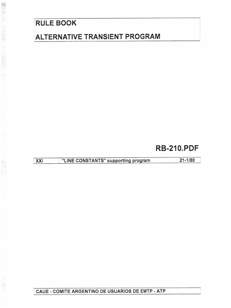 RB 210 | PDF