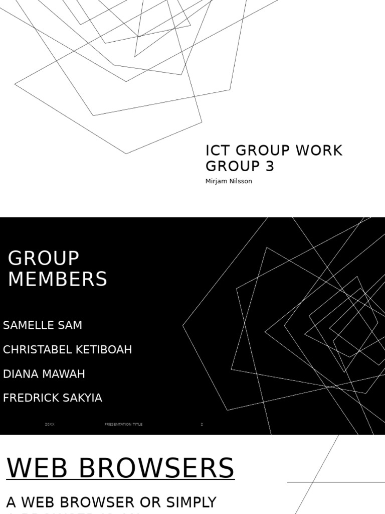 Ict Group Work-1 | PDF | World Wide Web | Internet & Web