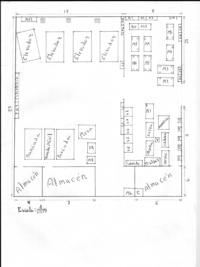 Plano Taller Chapa y Pintura | PDF