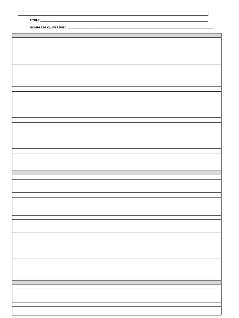 Guía para Revisar Cuentos Narrativos | PDF | Cuentos