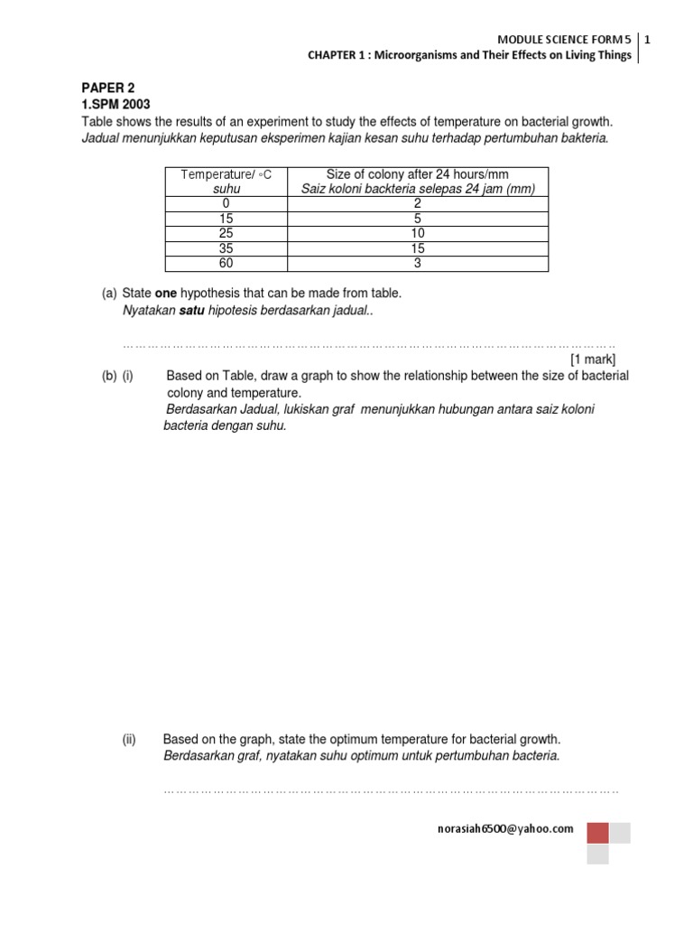 Module SC f5 p2 CHAPTER 1 | PDF | Antibiotics | Growth Medium