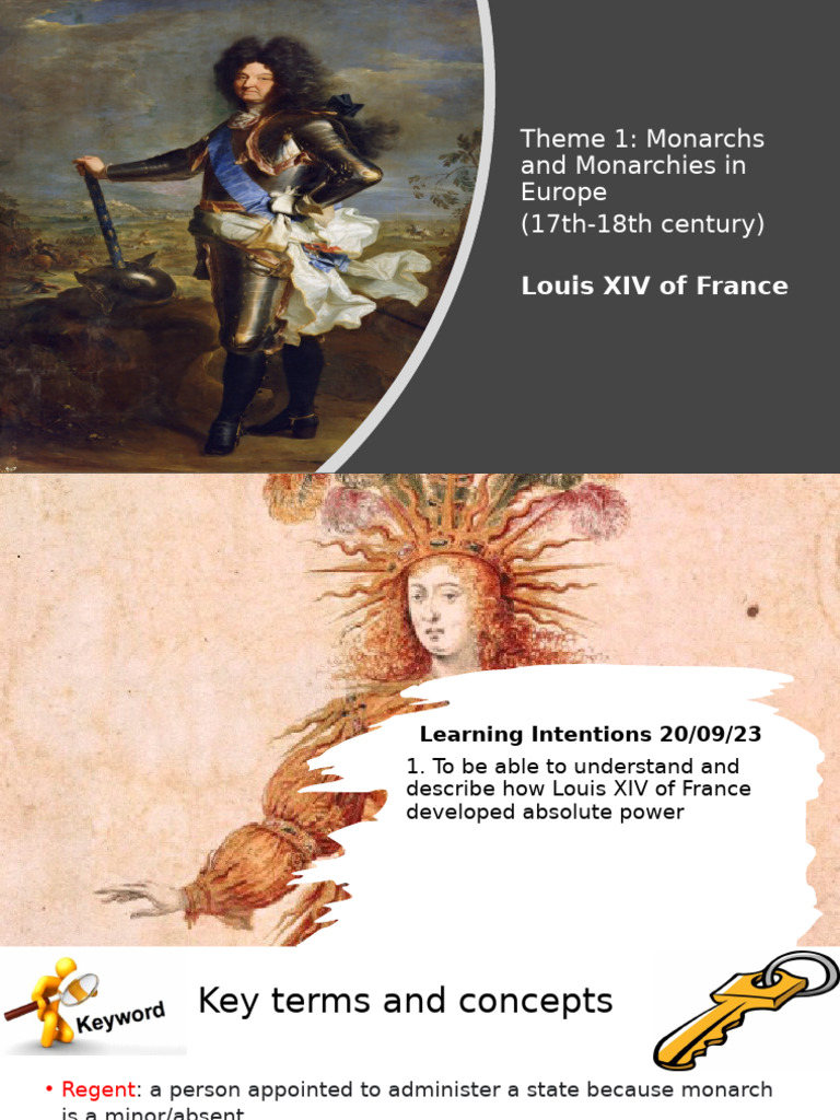 Louis XIV: The Absolute Monarch | PDF | Kingdom Of France | Monarchy