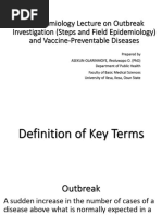 CDC Game: Solve the Outbreak Guide | PDF | Epidemiology | Centers For ...