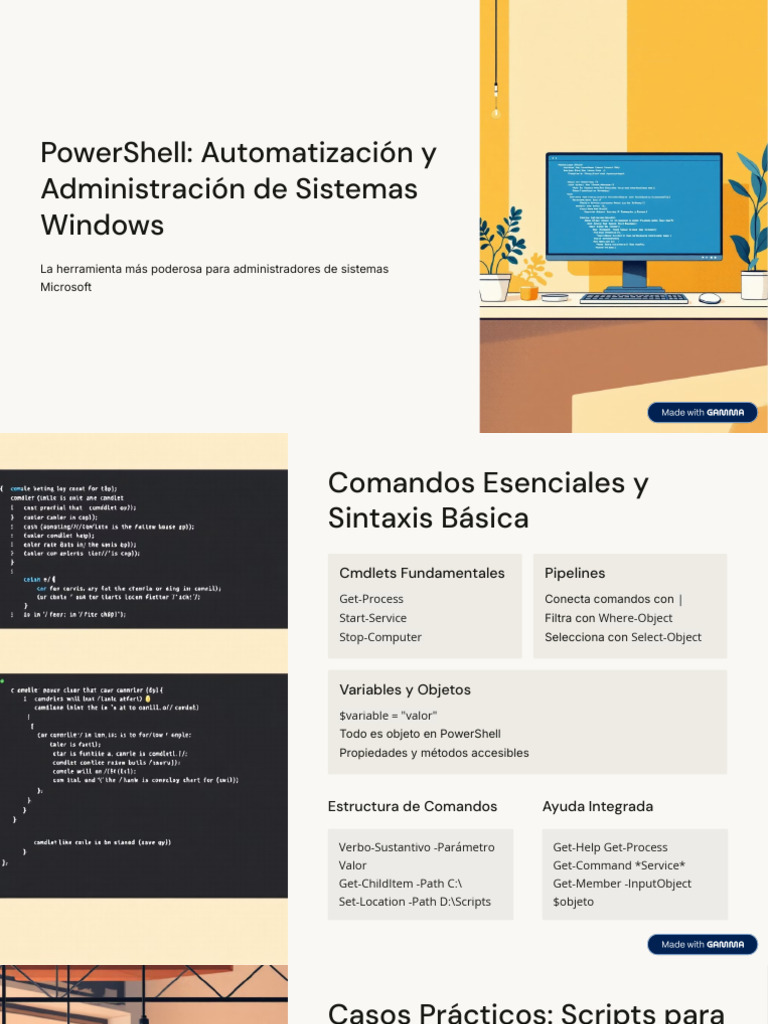 Automatización de Sistemas con PowerShell | PDF