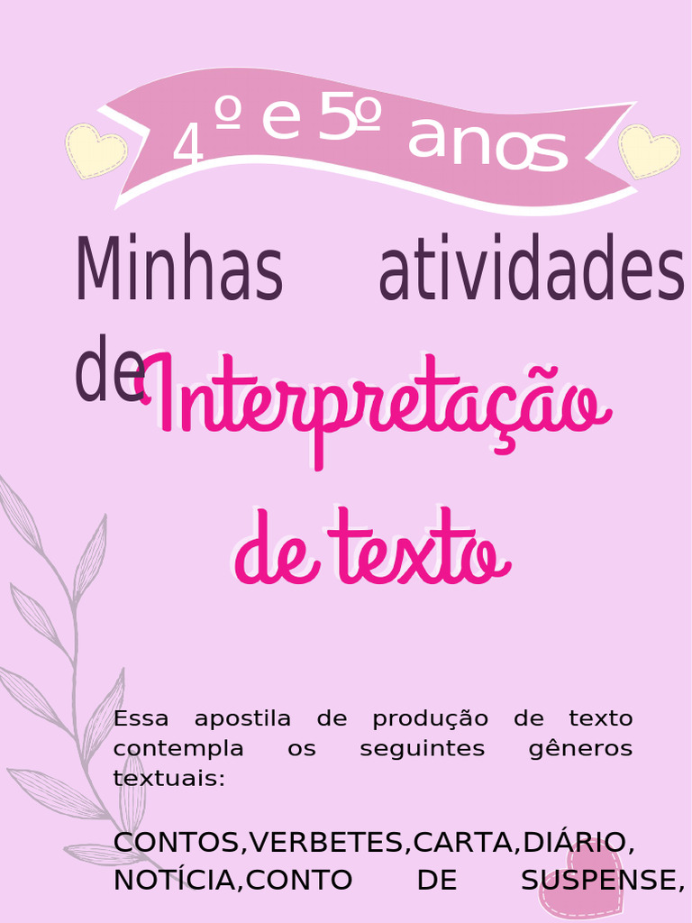 Gêneros Textuais e Crônicas Infantis | PDF | Chocolate | Brinquedos