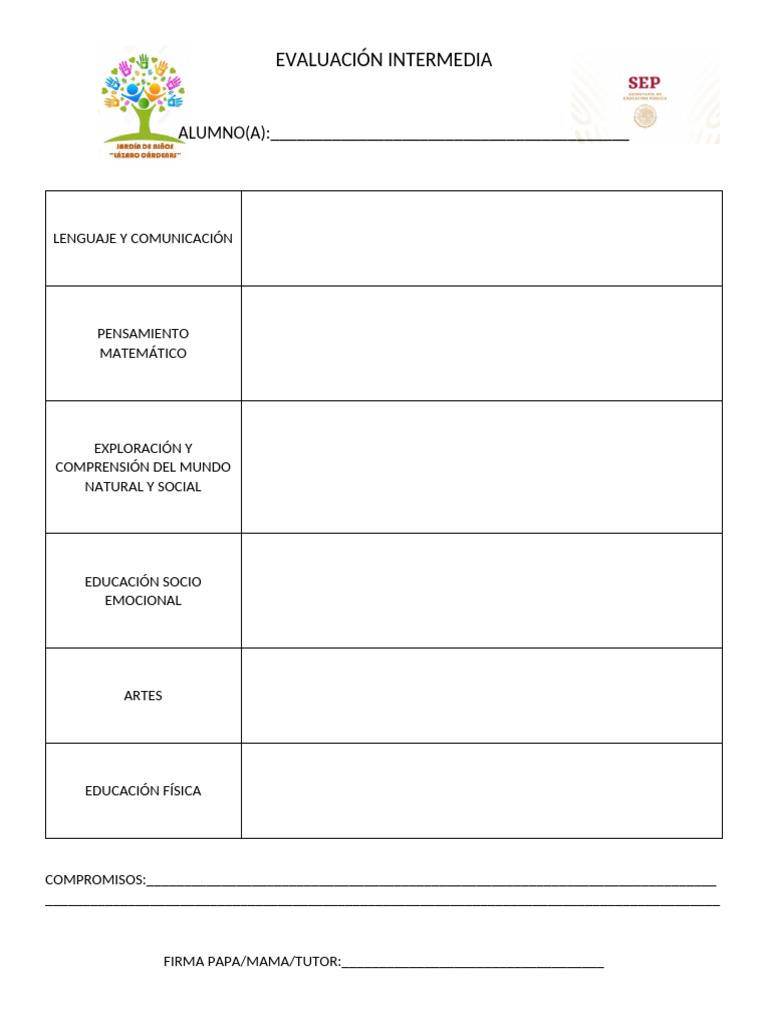 Evaluación Intermedia | PDF