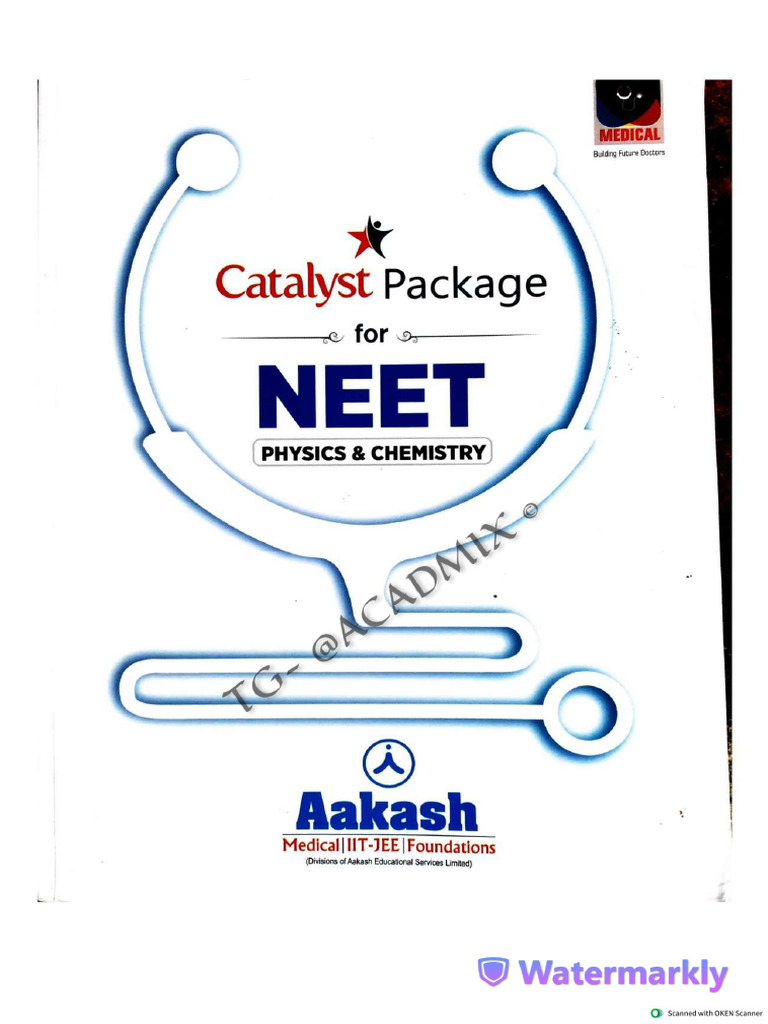 Aakash Catalyst Neet Module 2026 @acadmix | PDF