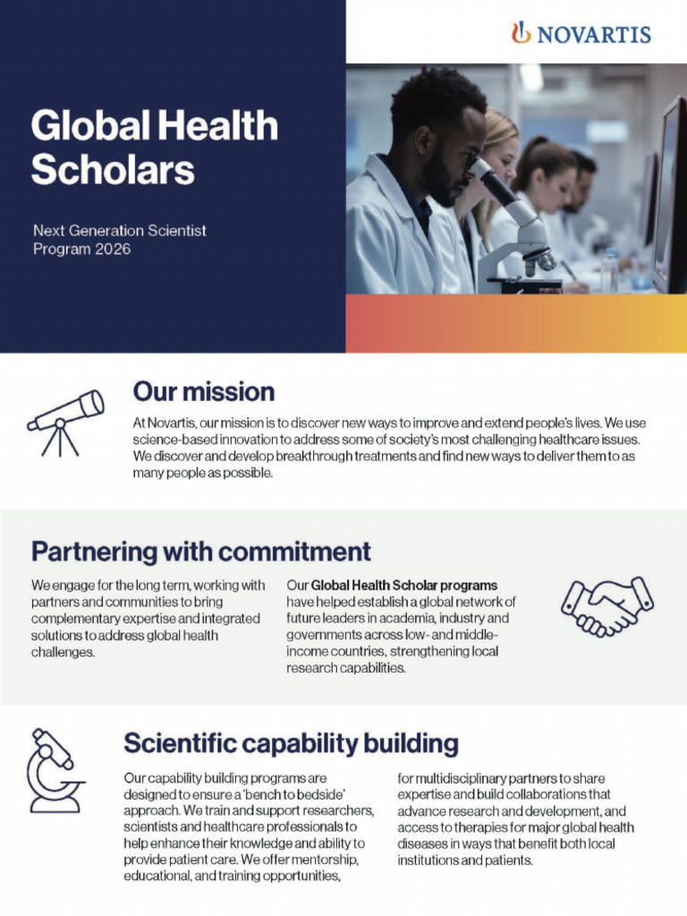 Next Generation Scientist Program 2026 | PDF