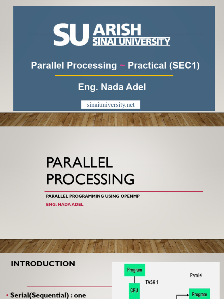 Nada Paralle Processing Pdf Thread Computing Parallel Computing