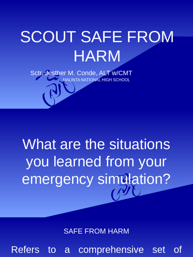 Scout Safe From Harm | PDF