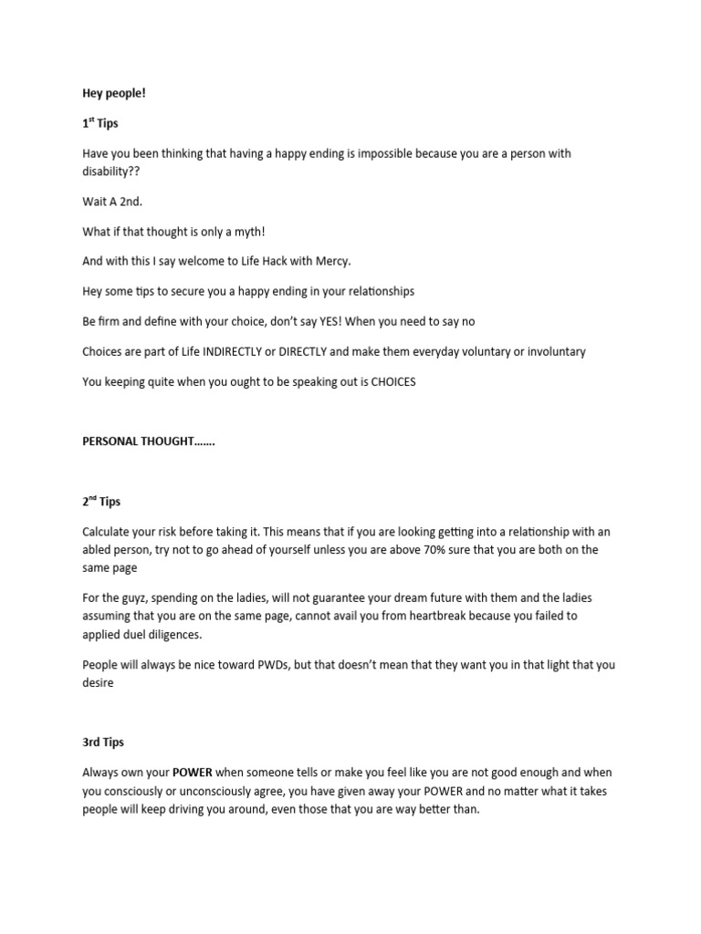 Life Hack With Mercy Pdf