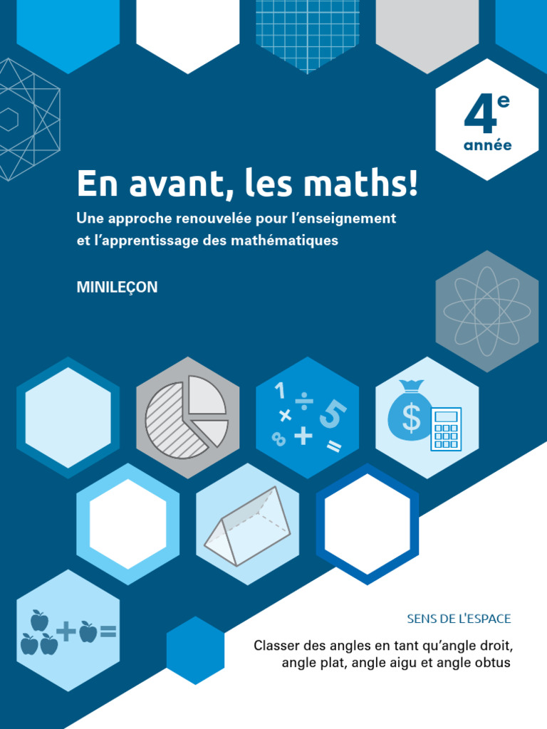 Classification des Angles en 4e Année | PDF | Angle | Mathématiques