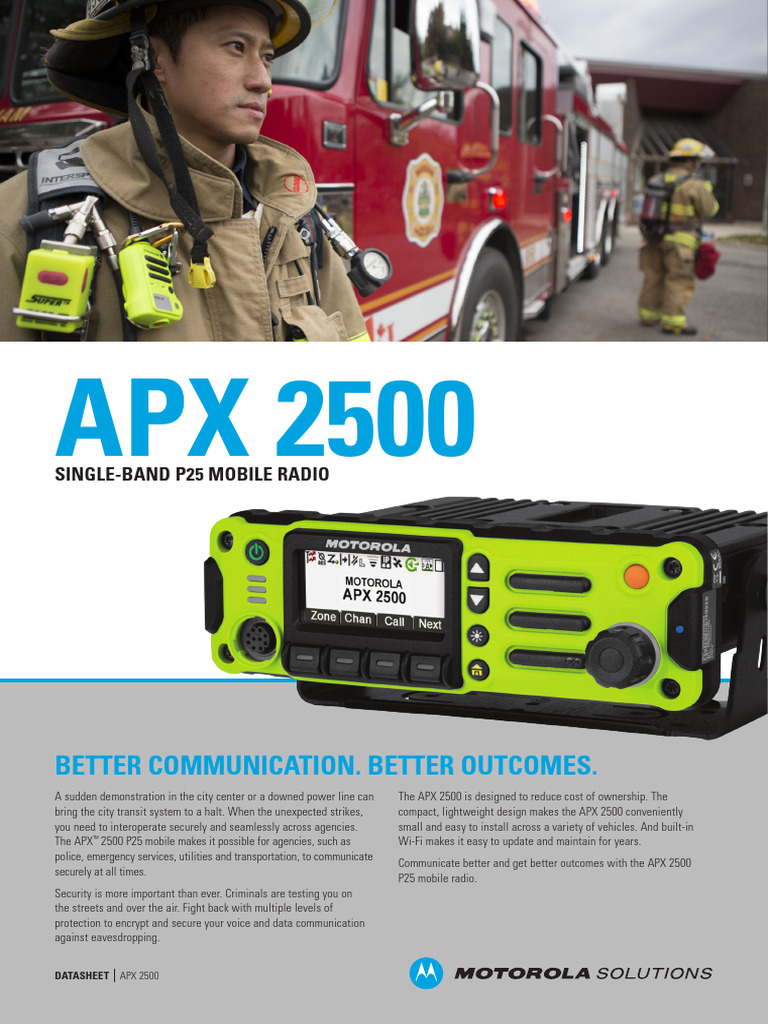 APX 2500 Mobile Radio Overview | PDF | Ieee 802.11 | Wi Fi