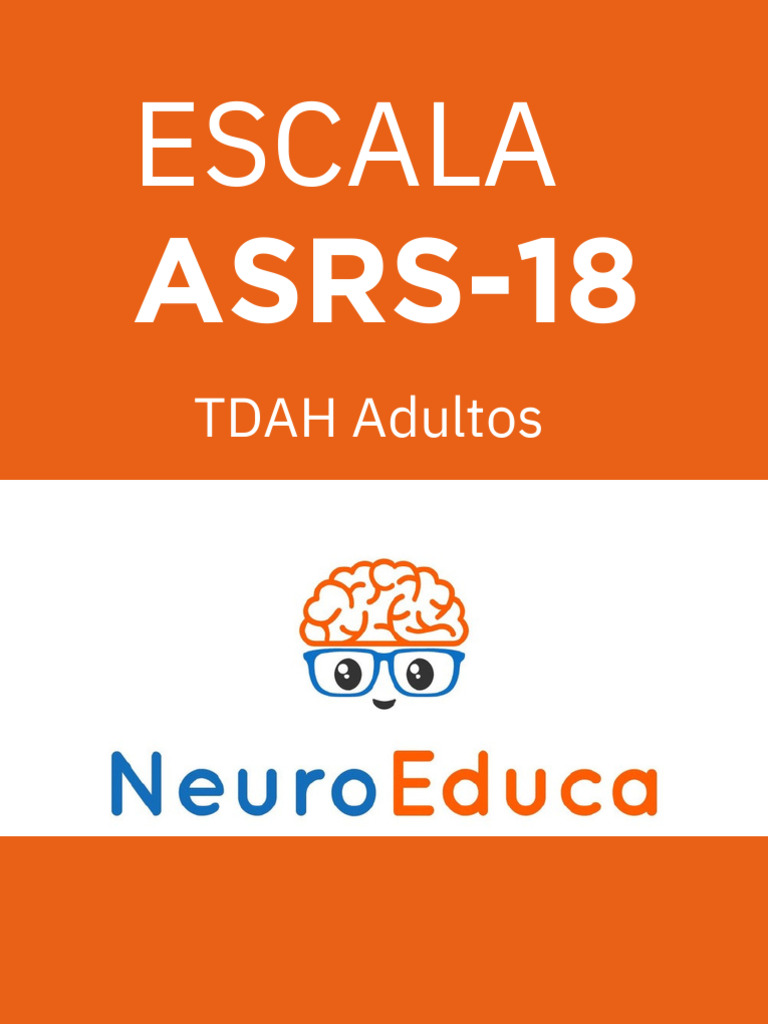 Asrs 18 | PDF | Transtorno de déficit de atenção e hiperatividade ...