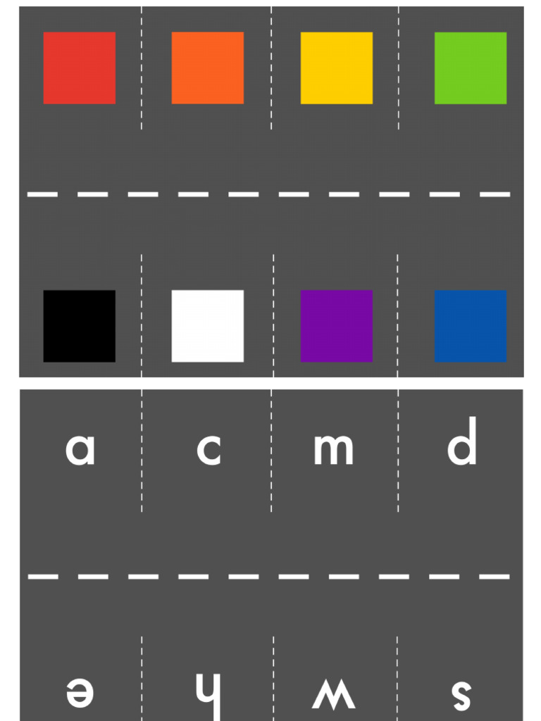 Printable Carpark Play Mats | PDF