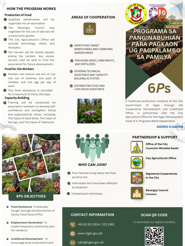 Program Sa Panginabuhian para Pagkaon Ug Pagpalambo Sa Pamilya | PDF ...