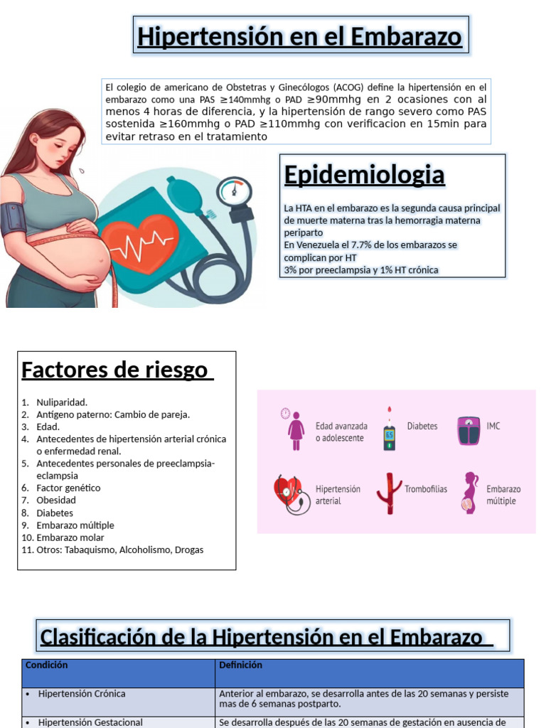 Hipertension en El Embarazo | PDF | Hipertensión | El embarazo
