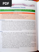 Oral Rehydration Solution Guide | PDF | Diarrhea | Medical Specialties