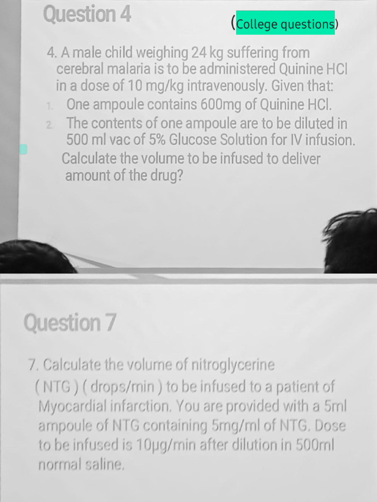 Pharma Drug Calculation - 241107 - 140247 | PDF