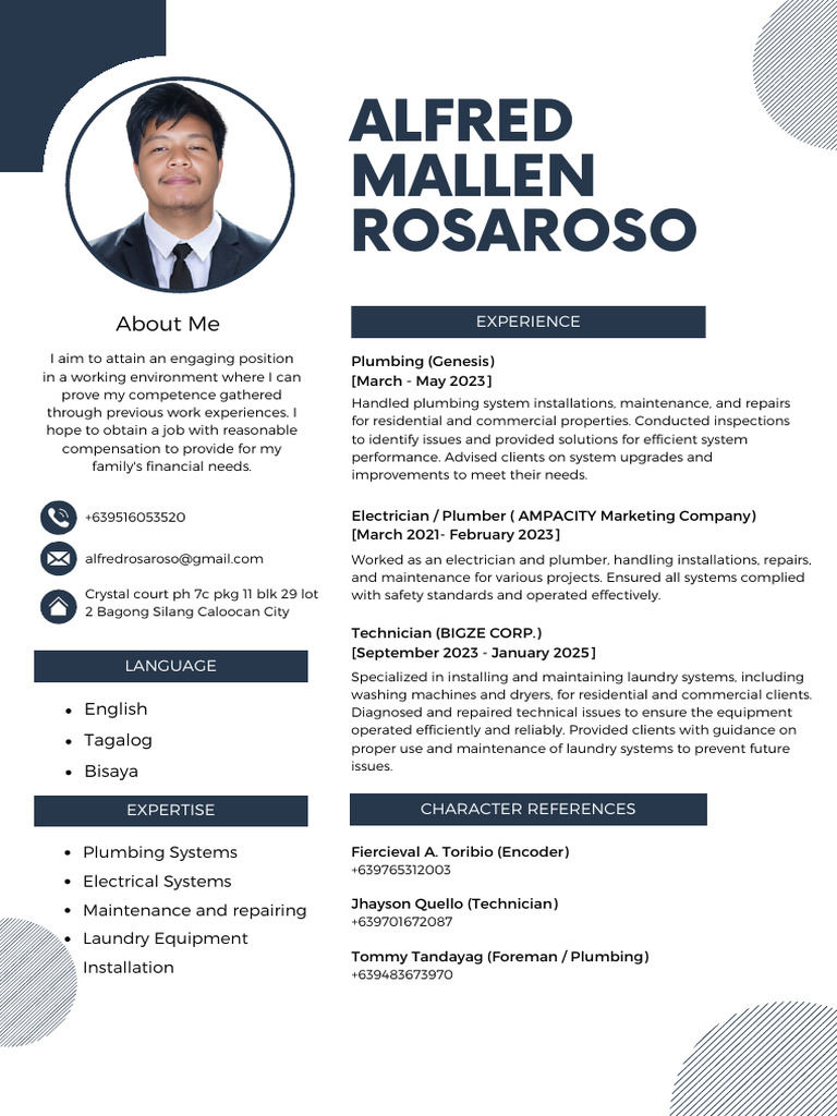 Alfred Resume | PDF