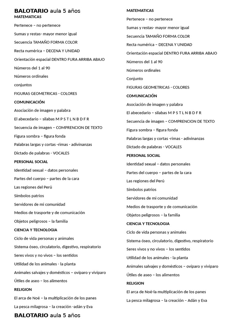 Balotario Final | PDF