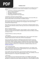 English Portfolio Guidelines and Structure | PDF