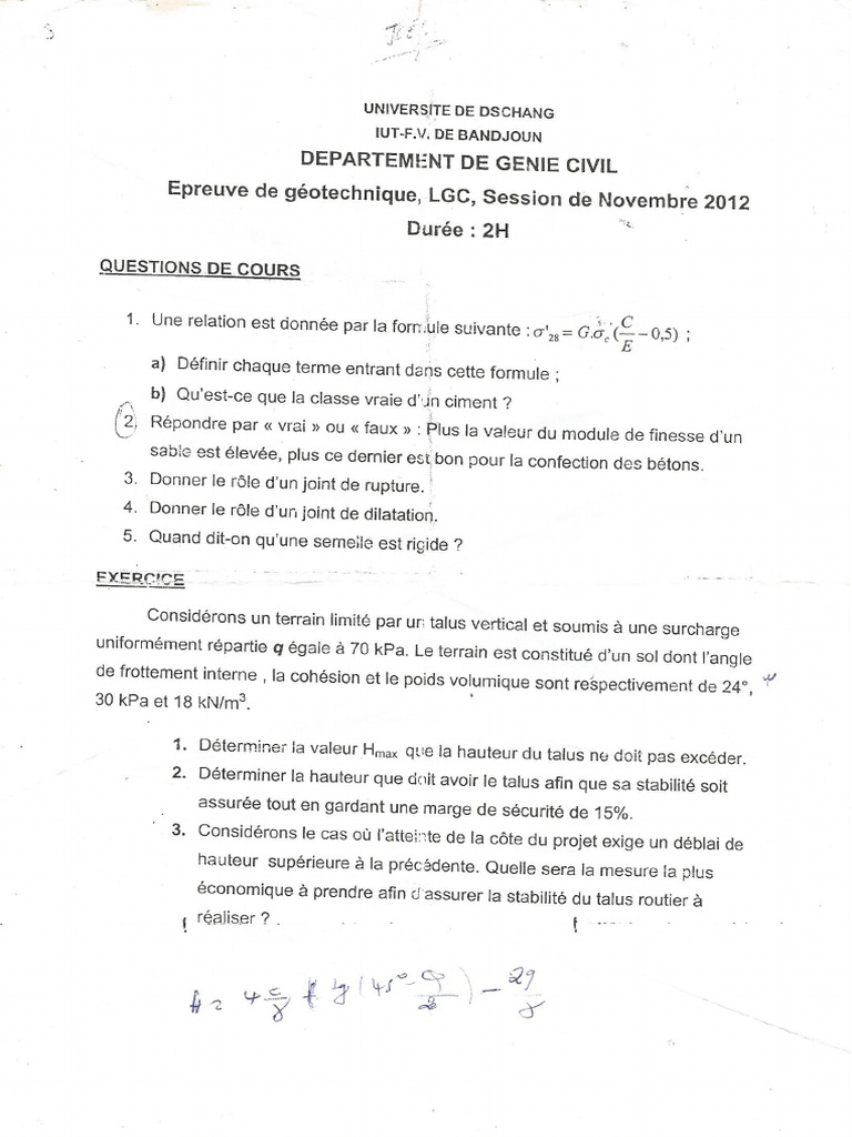 Geo Technique | PDF