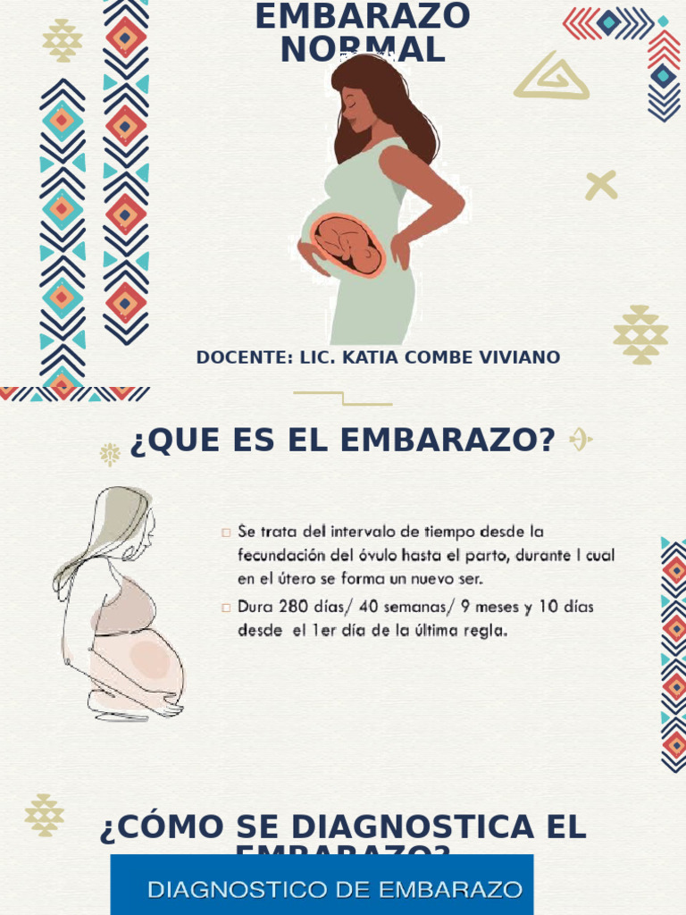 Embarazo Normal Clase 5 | PDF