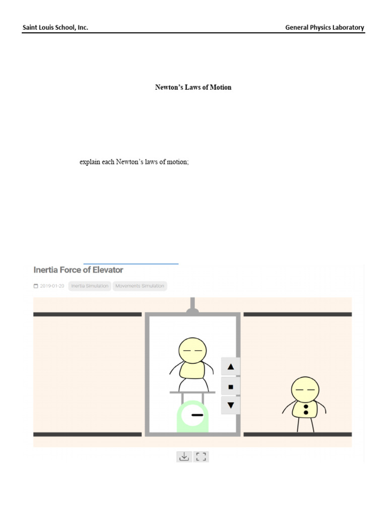 Newton's Laws of Motion Lab Guide | PDF | Force | Newton's Laws Of Motion