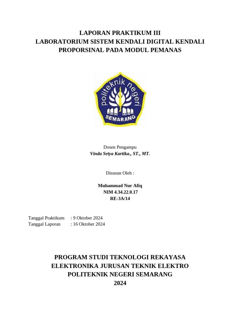 Kendali Proporsional pada Pemanas Arduino | PDF