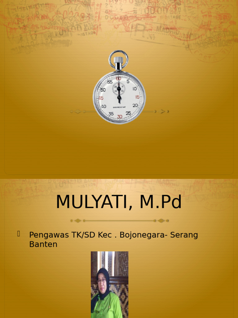 Overview Penilaian kinerja guru (PK Guru) | PDF