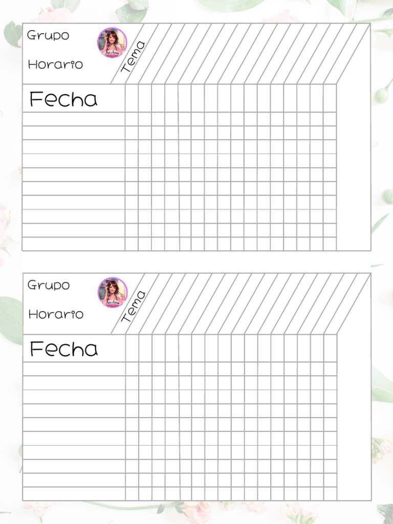 Floral Gradebook Page - 20251103 - 212106 - 0000 | PDF