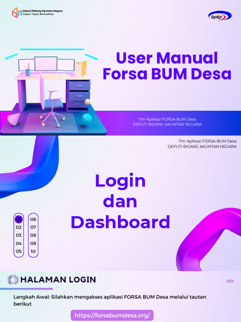Manual Book Forsa BUM Desa | PDF