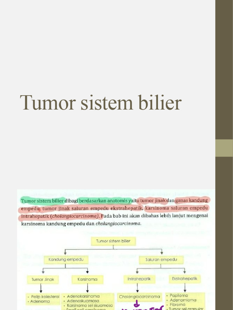 Tumor Sistem Bilier-1 | PDF