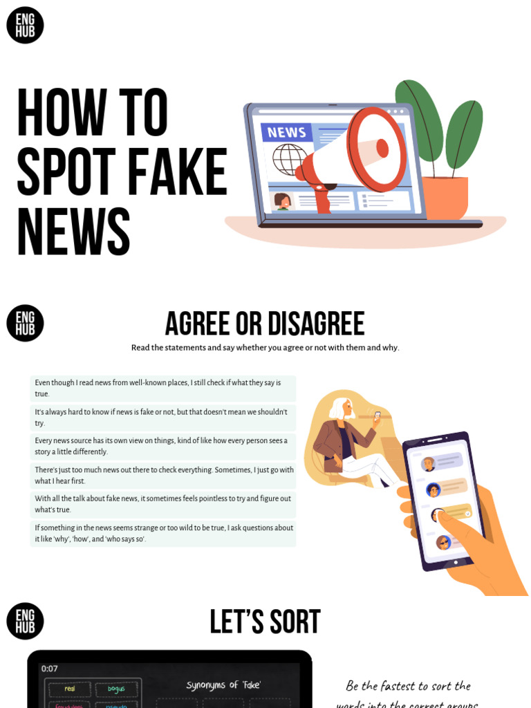 B2-C1 How To Spot Fake News SV | PDF | News | Human Communication