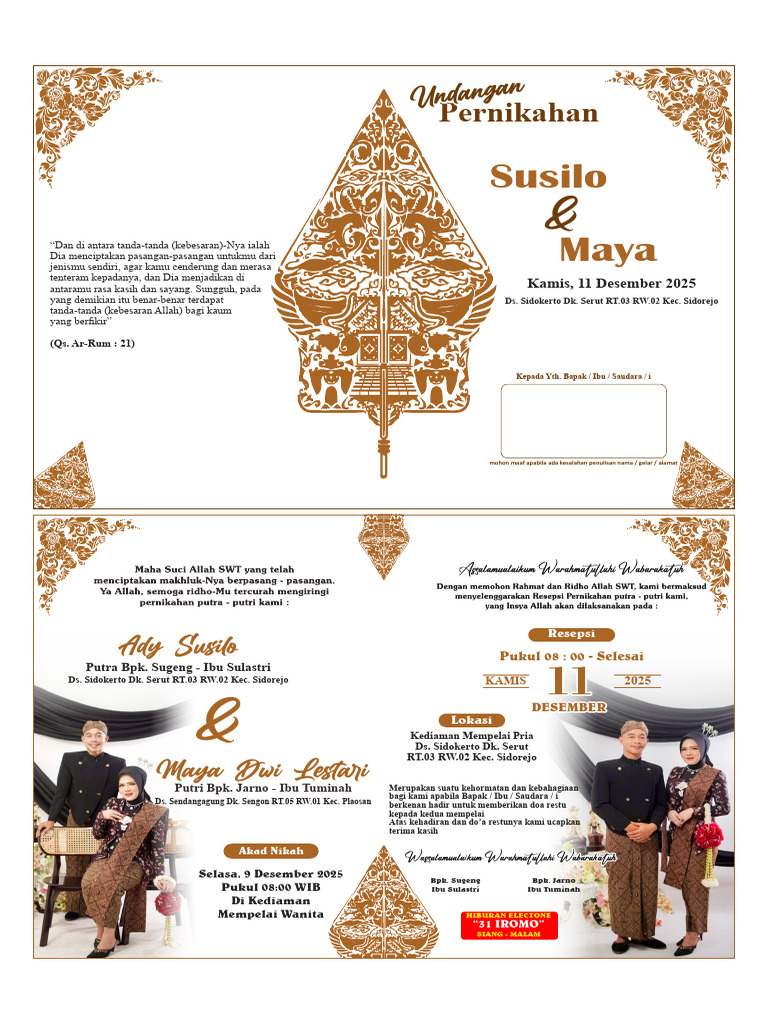 Undangan Ady REV 3 | PDF