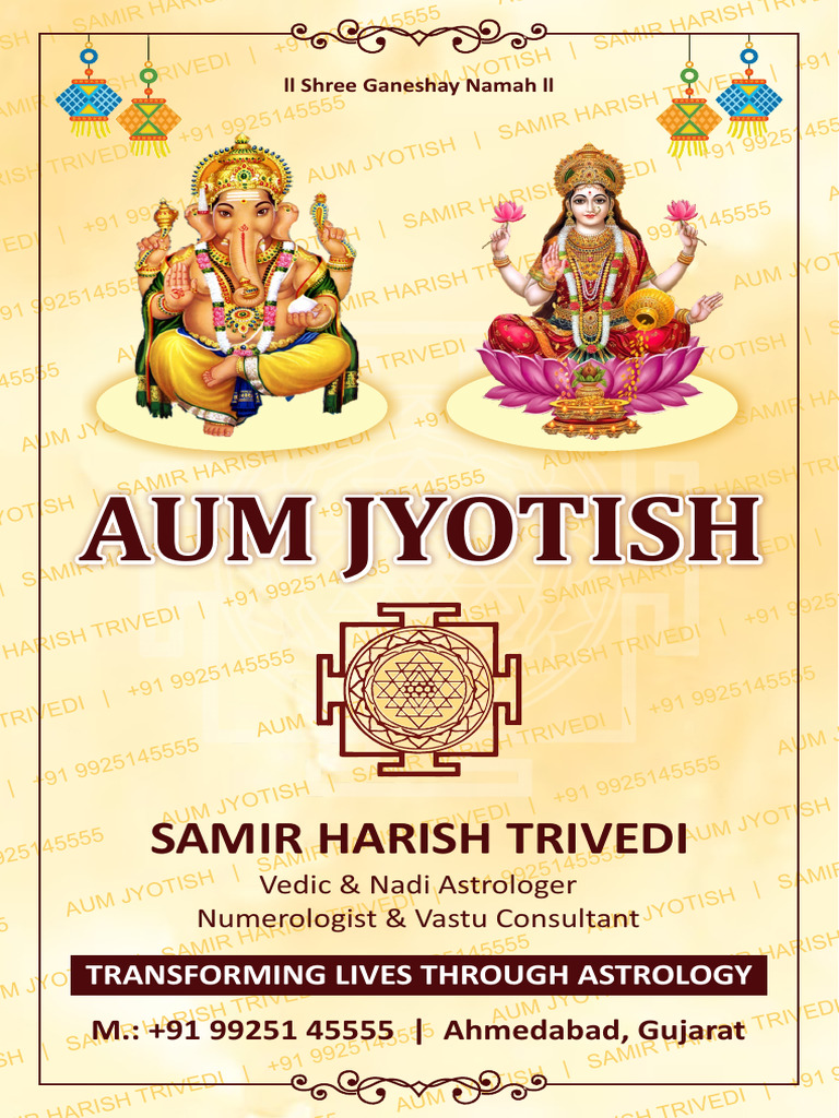 Aum Jyotish Diwali 2025 | PDF