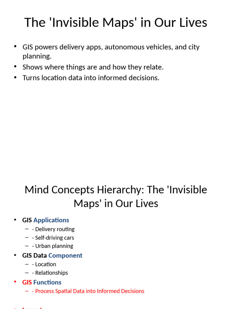 Slides For Podcast 1 Module 1 v4 | PDF | Geographic Information System ...