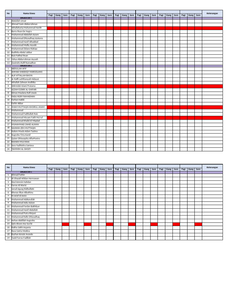 Format Rekap Resto Manual | PDF