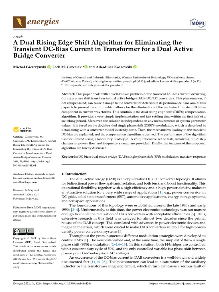 A Dual Rising Edge Shift Algorithm For Eliminating-1 | PDF | Power ...