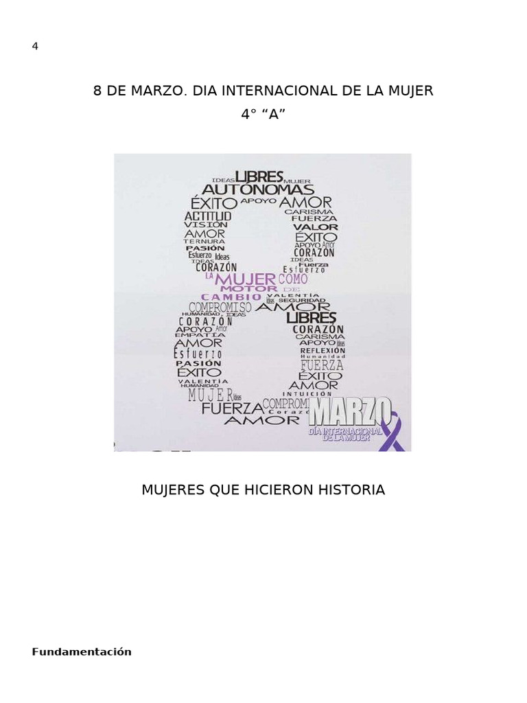 Mujeres que Hicieron Historia | PDF | Mujer