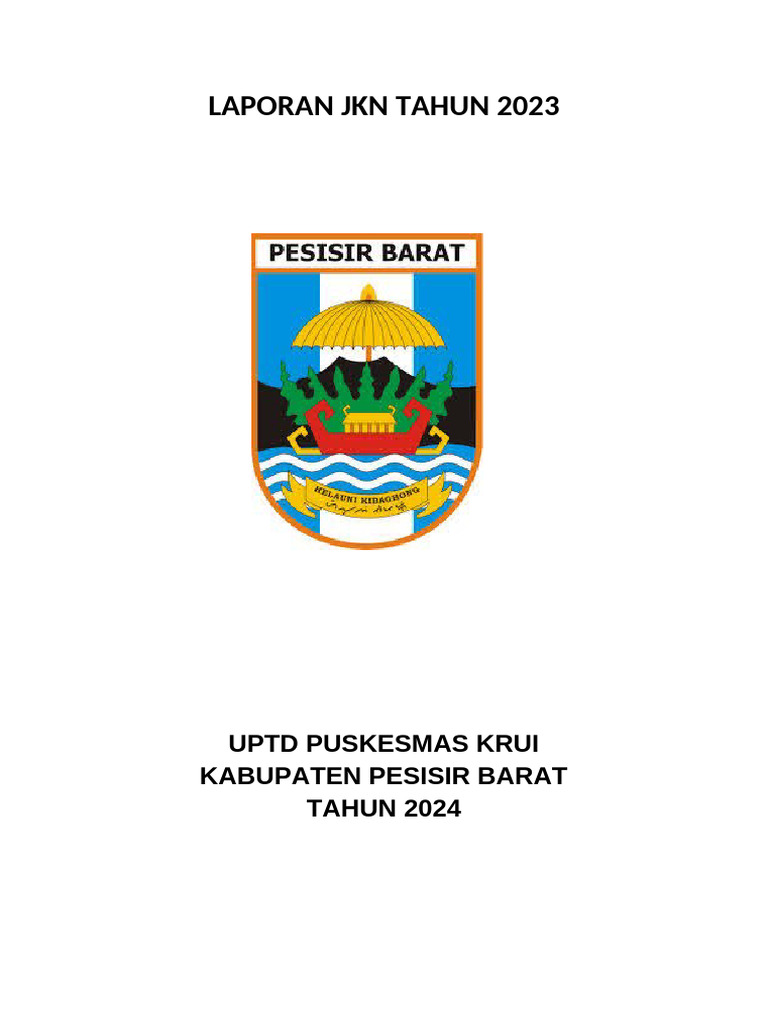 Form 1. Laporan JKN | PDF