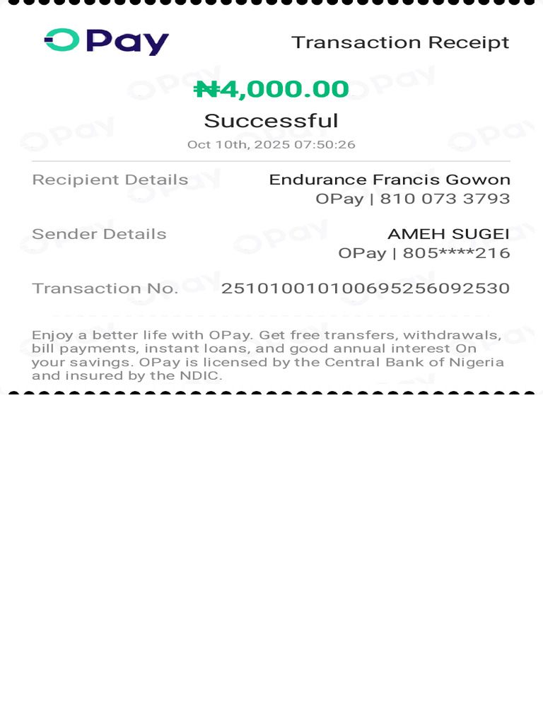 Transaction Receipt-251010010100695256092530 | PDF