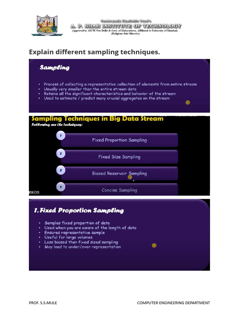 Sampling Techniques | PDF