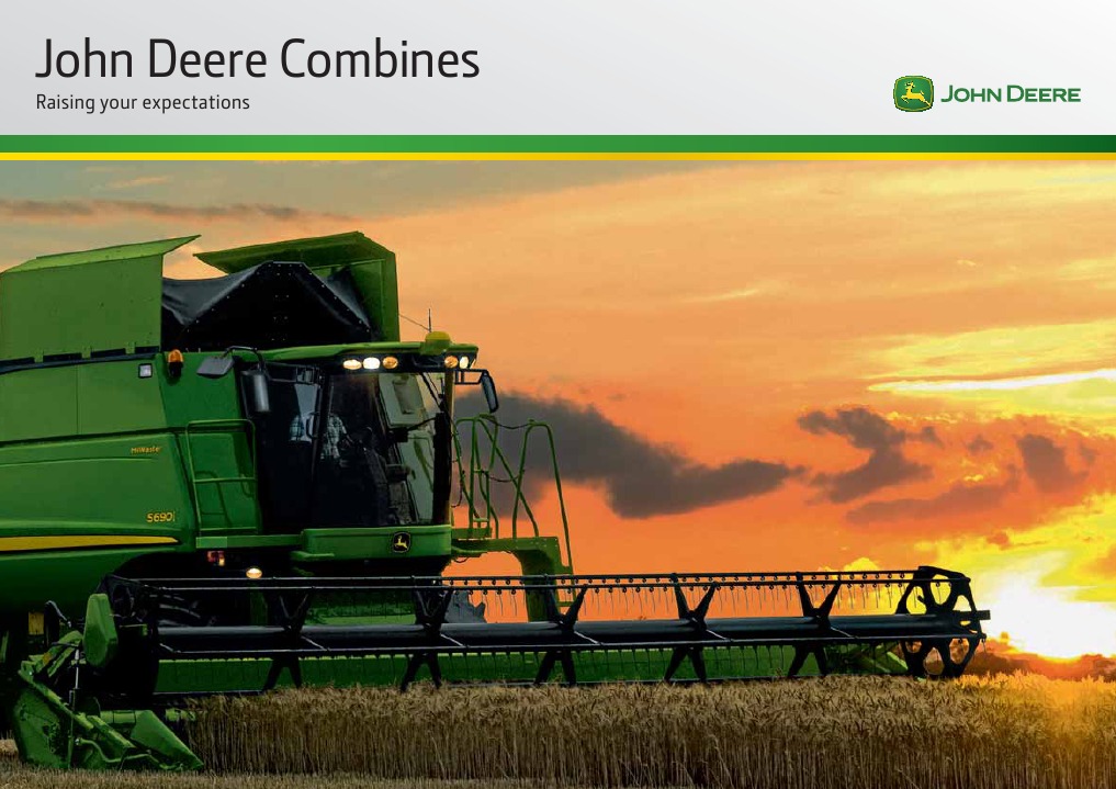 John Deere - Combine - Brochure | PDF | Knife | Agriculture