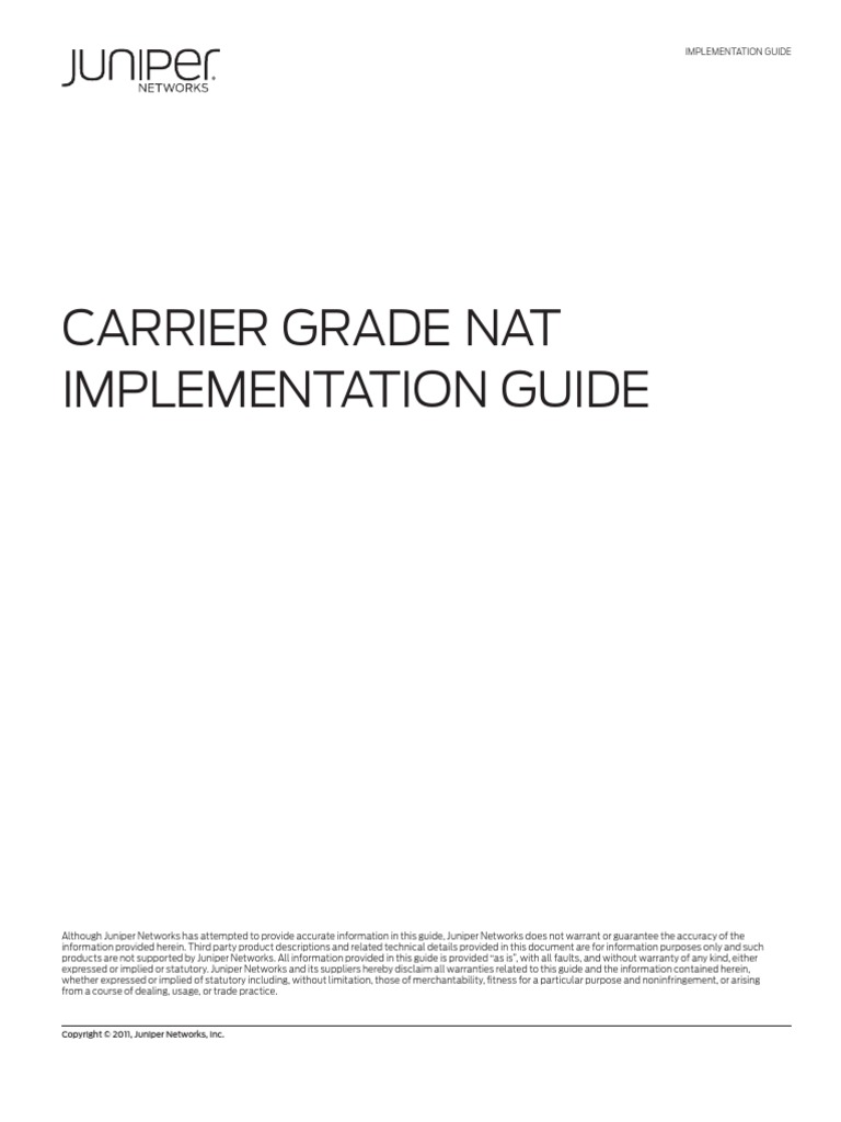 Carrier Grade NAT | PDF | Transmission Control Protocol | Port (Computer Networking)